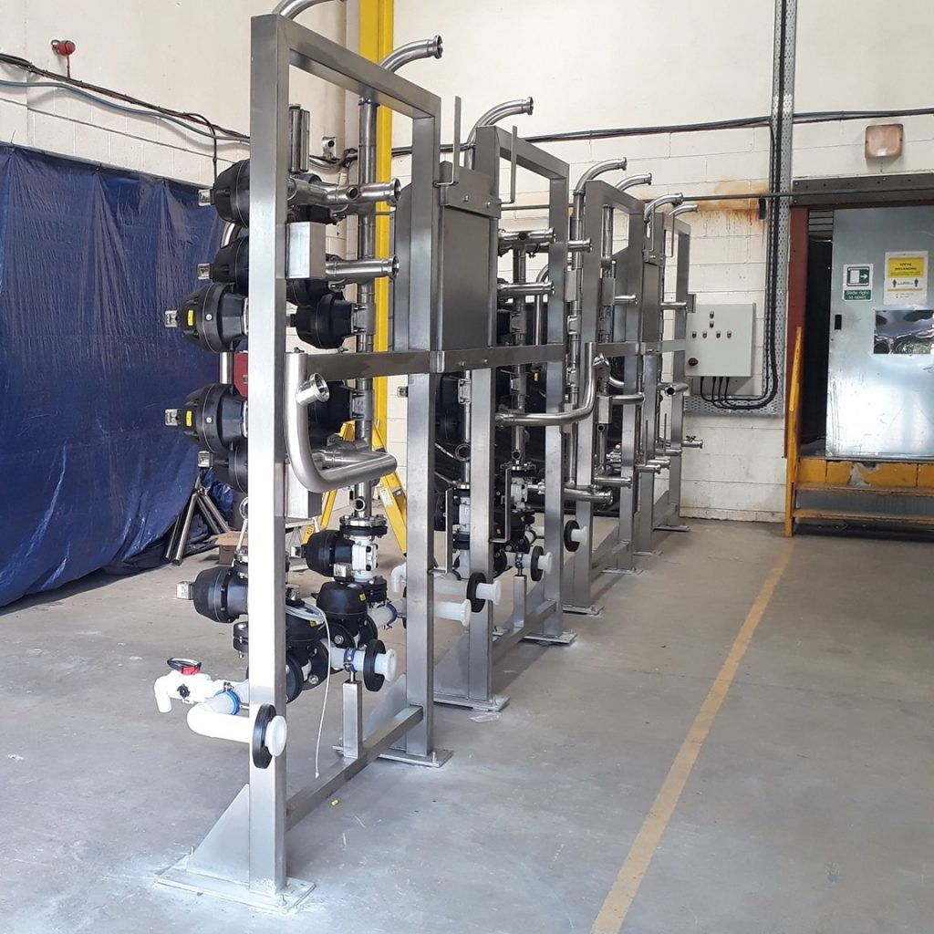 Pipework Being Prepared in Our Workshop | Walker Engineering